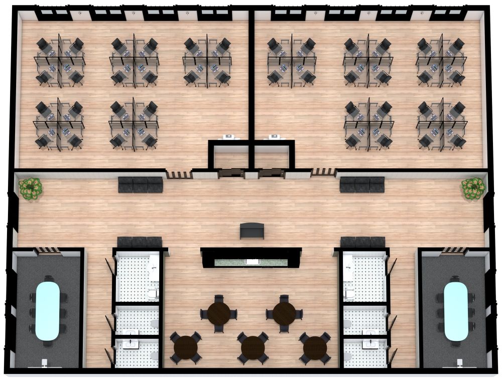 Office Cubicle Layout