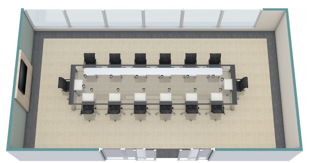 Lageplan Für Den Konferenzraum