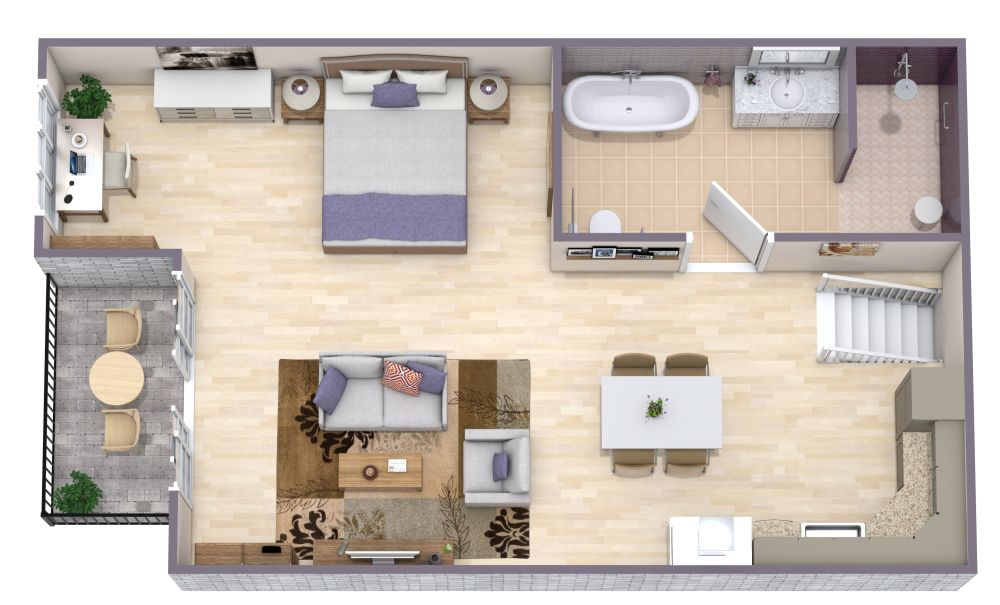 Large Loft Floor Plans