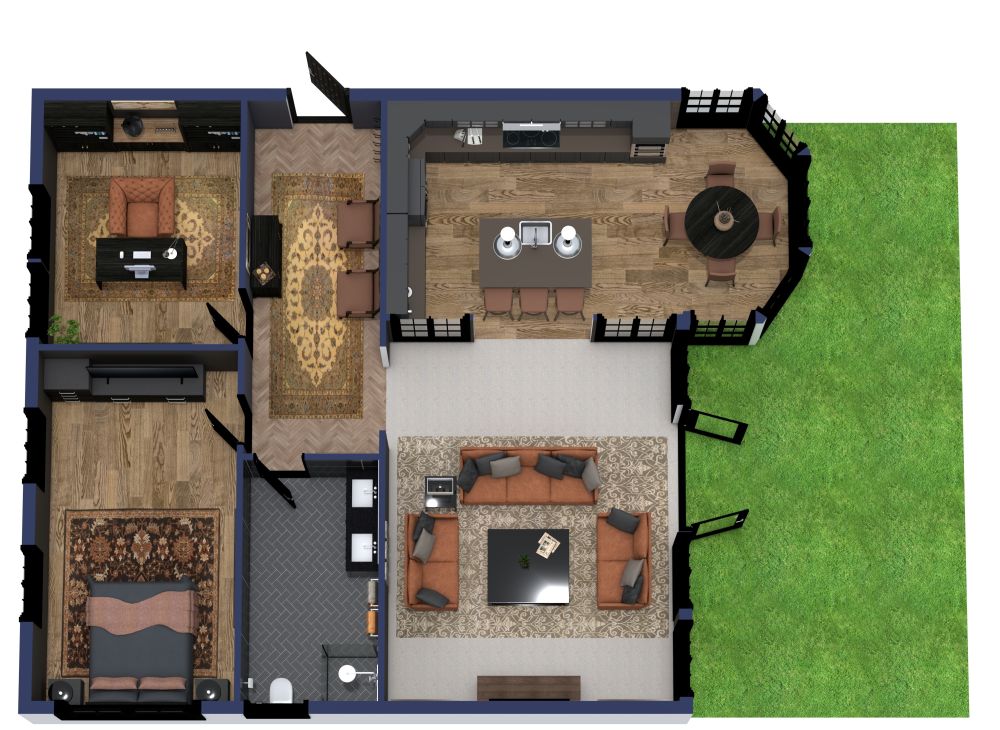 Award Winning Open Floor Plans Semi The Pros And Cons Of Open Floor