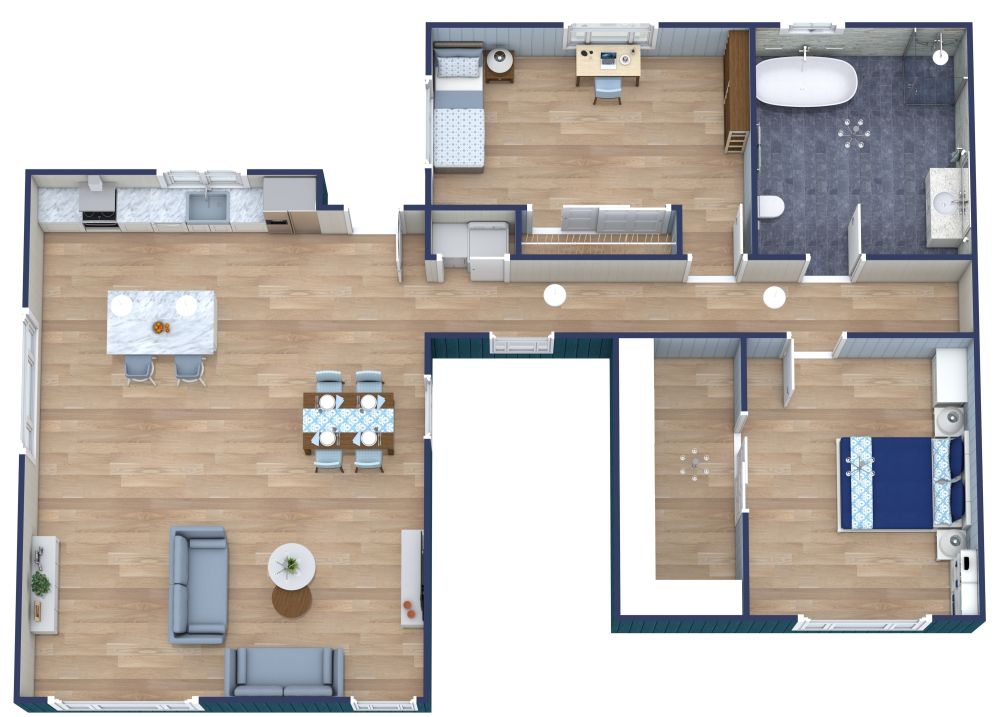 Couple Apt Plans 2 Simple, Super Beautiful Studio Apartment Concepts