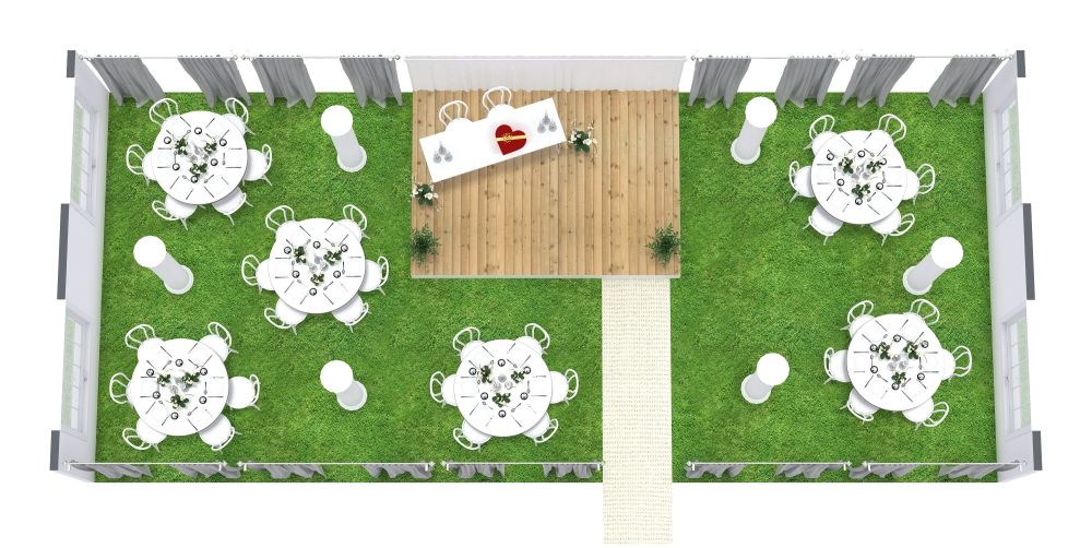 Wedding garden design plans | Beachweddingtips.com